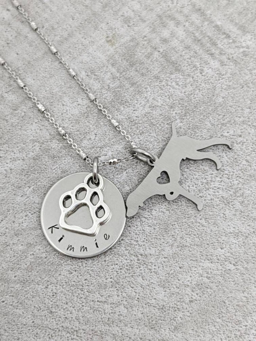 German Shorthaired Pointer Necklace - Dog Mom Gift - German Shorthaired ...