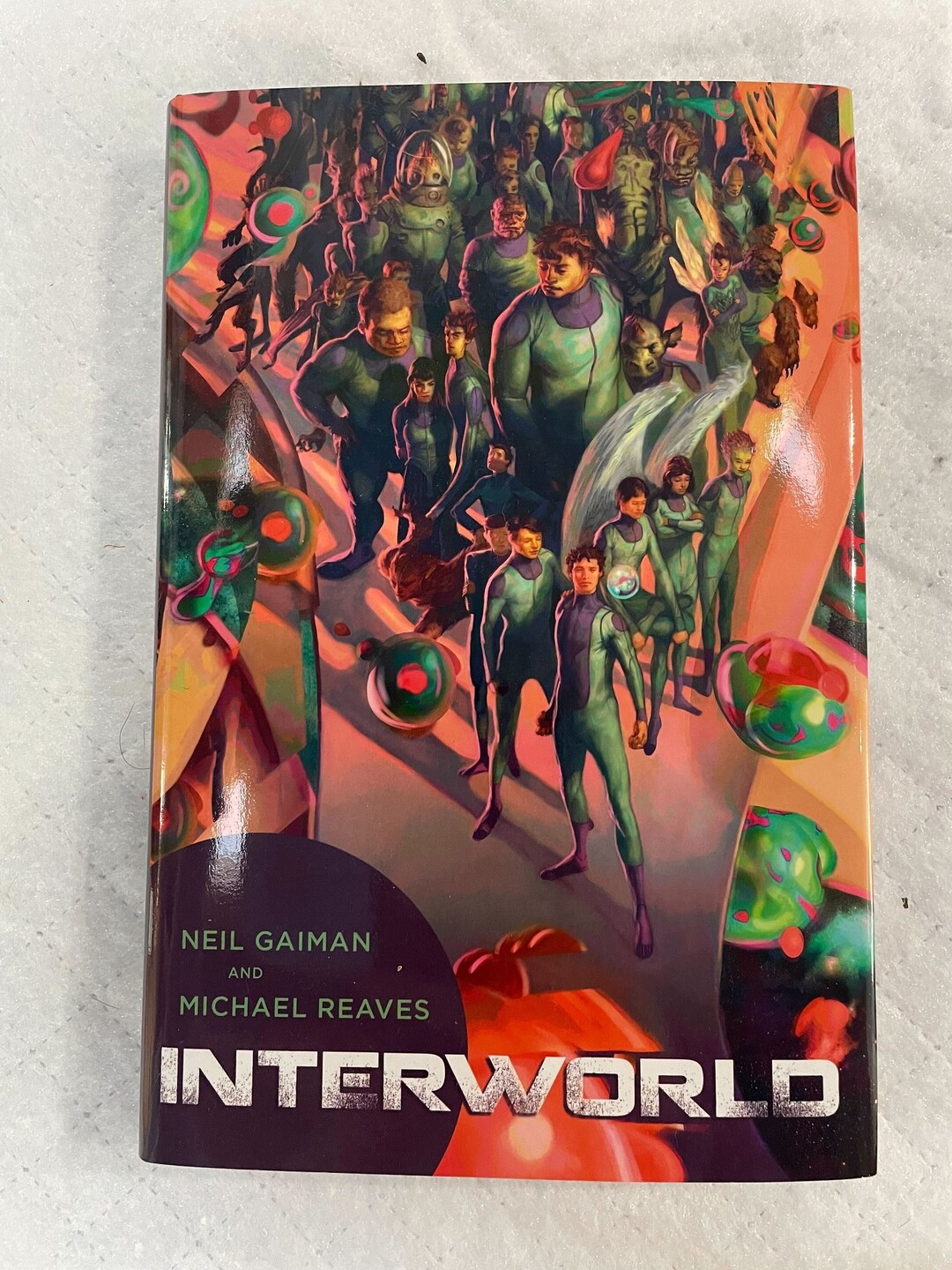 Interworld - Subterranean Press - Signed Limited Edition by Neil Gaiman & Michael Reaves - #374/ ...