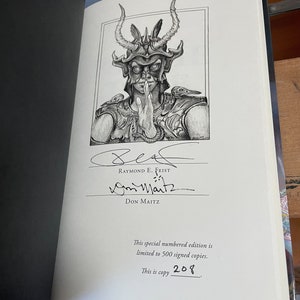 Faerie Tale Grim Oak Double Signed Numbered Limited Edition Raymond ...