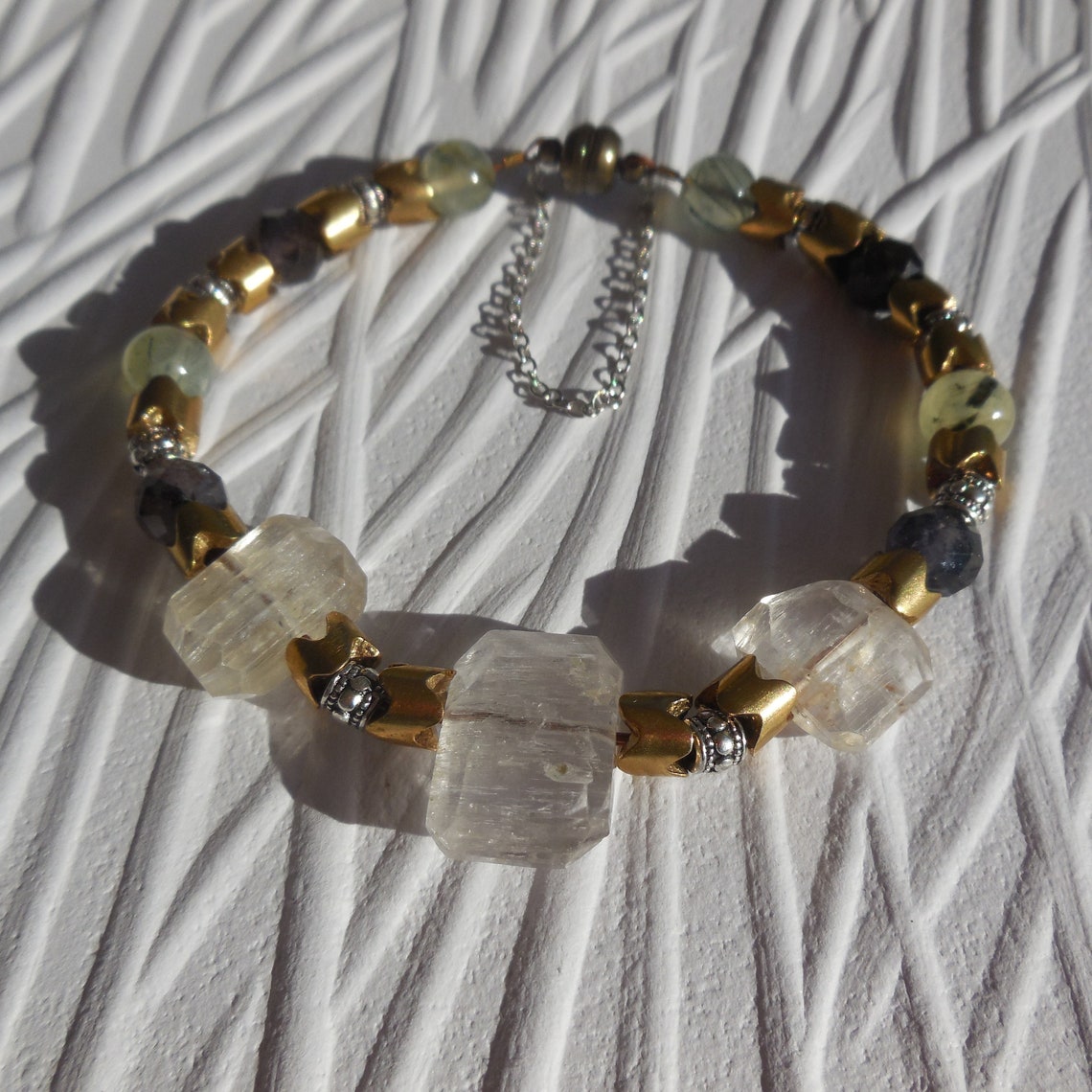 Stunning Loving KUNZITE Vision Stone IOLITE Peaceful PREHNITE - Etsy