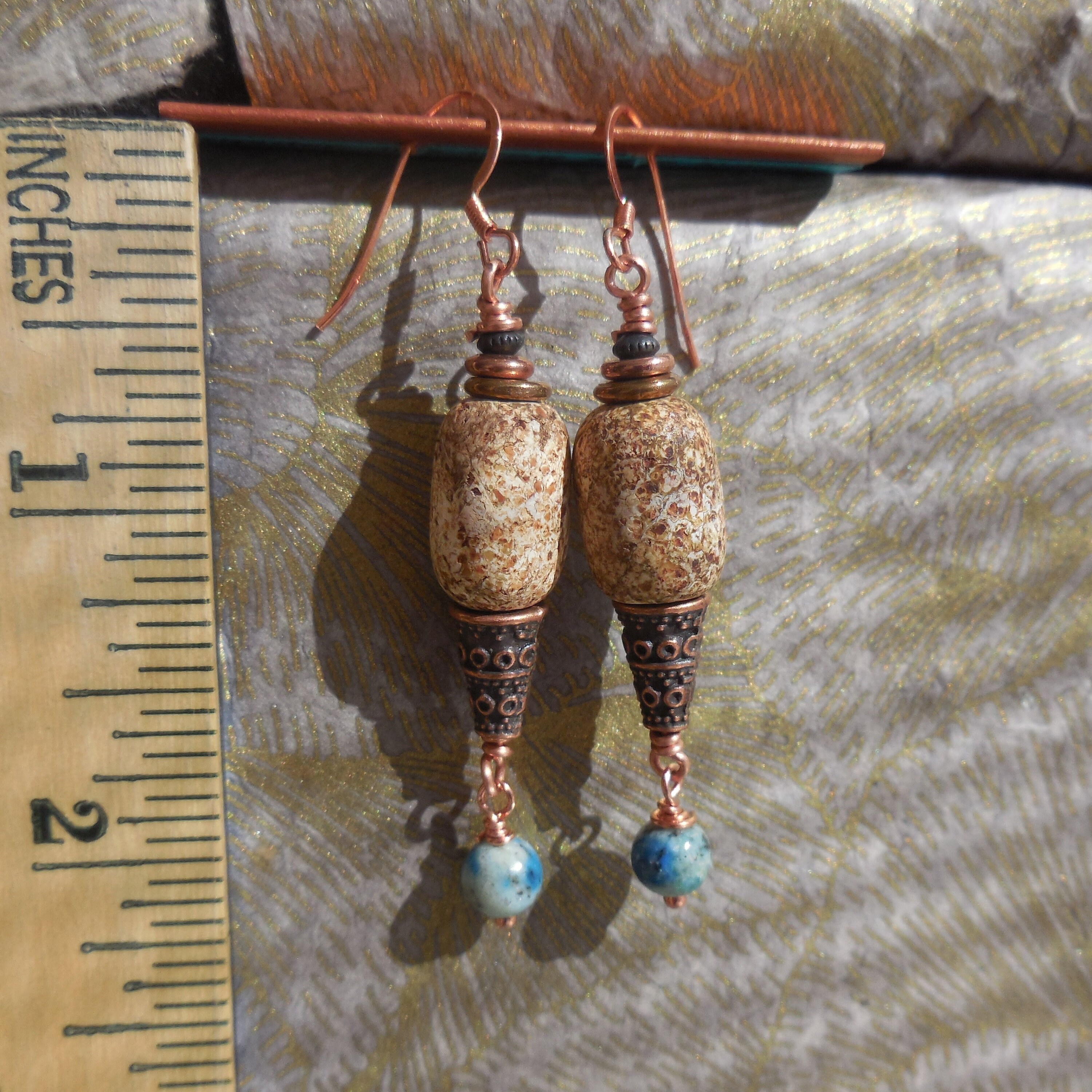 Spiritual Sand AGATE Very RARE K2 Raindrop AZURITE 2 1/4 - Etsy