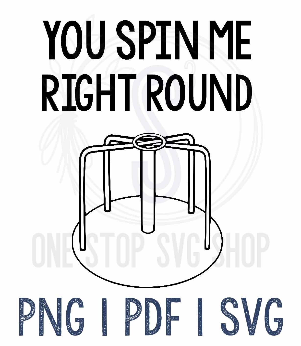 Playground SVG Merry Go Round SVG Kids Shirt Funny Kids | Etsy