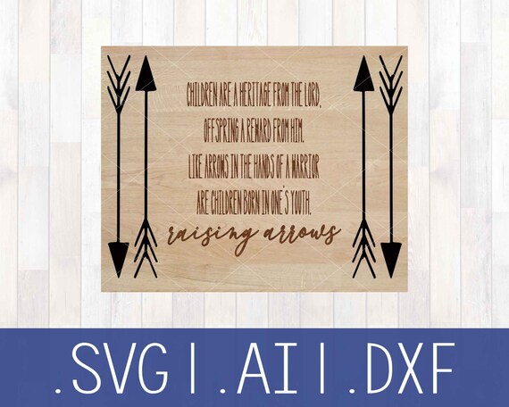 Raising Arrows Sign File Raising Arrows Sign Laser Cut File - Etsy