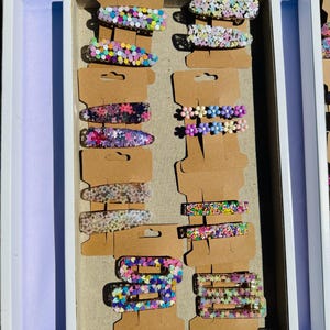 Personalized Name Hair Clips | Two Clips per Set | Hair Clips for Girls ...
