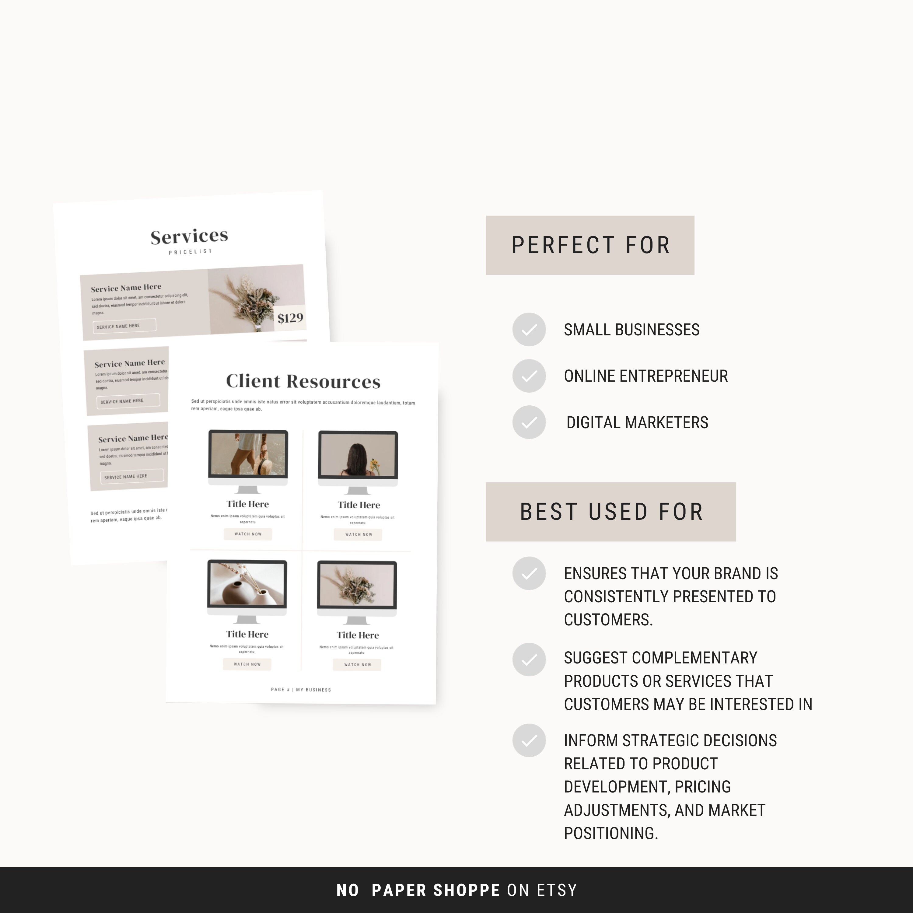 Ultimate Comprehensive Pricing and Service Guide for Small Businesses ...
