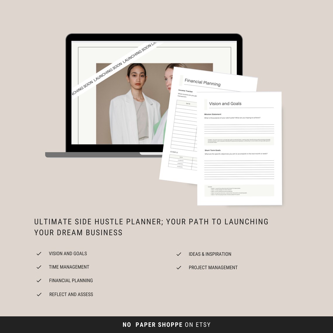Ultimate Side Hustle Planner: Your Path to Launching Your Dream ...