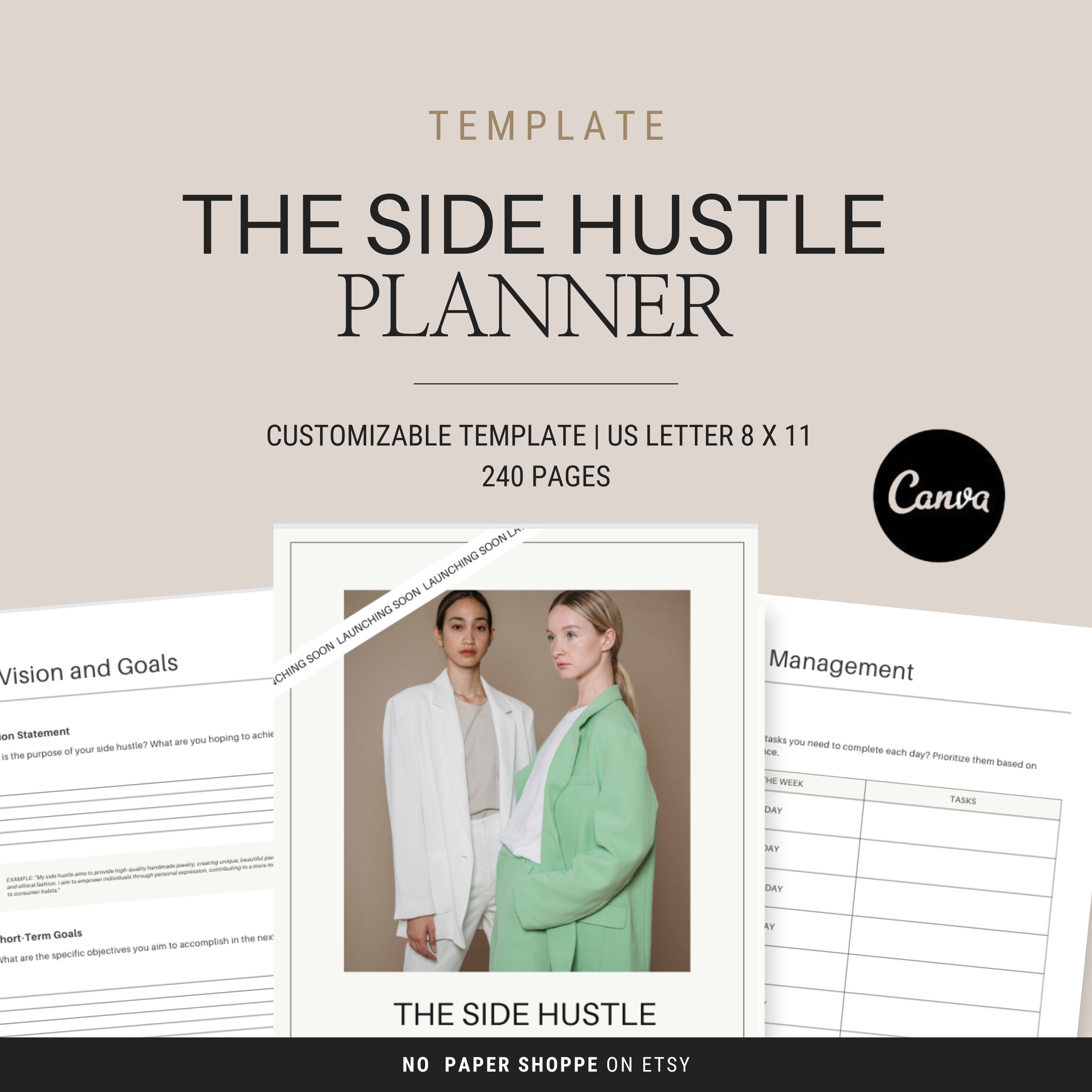 Ultimate Side Hustle Planner: Your Path to Launching Your Dream ...