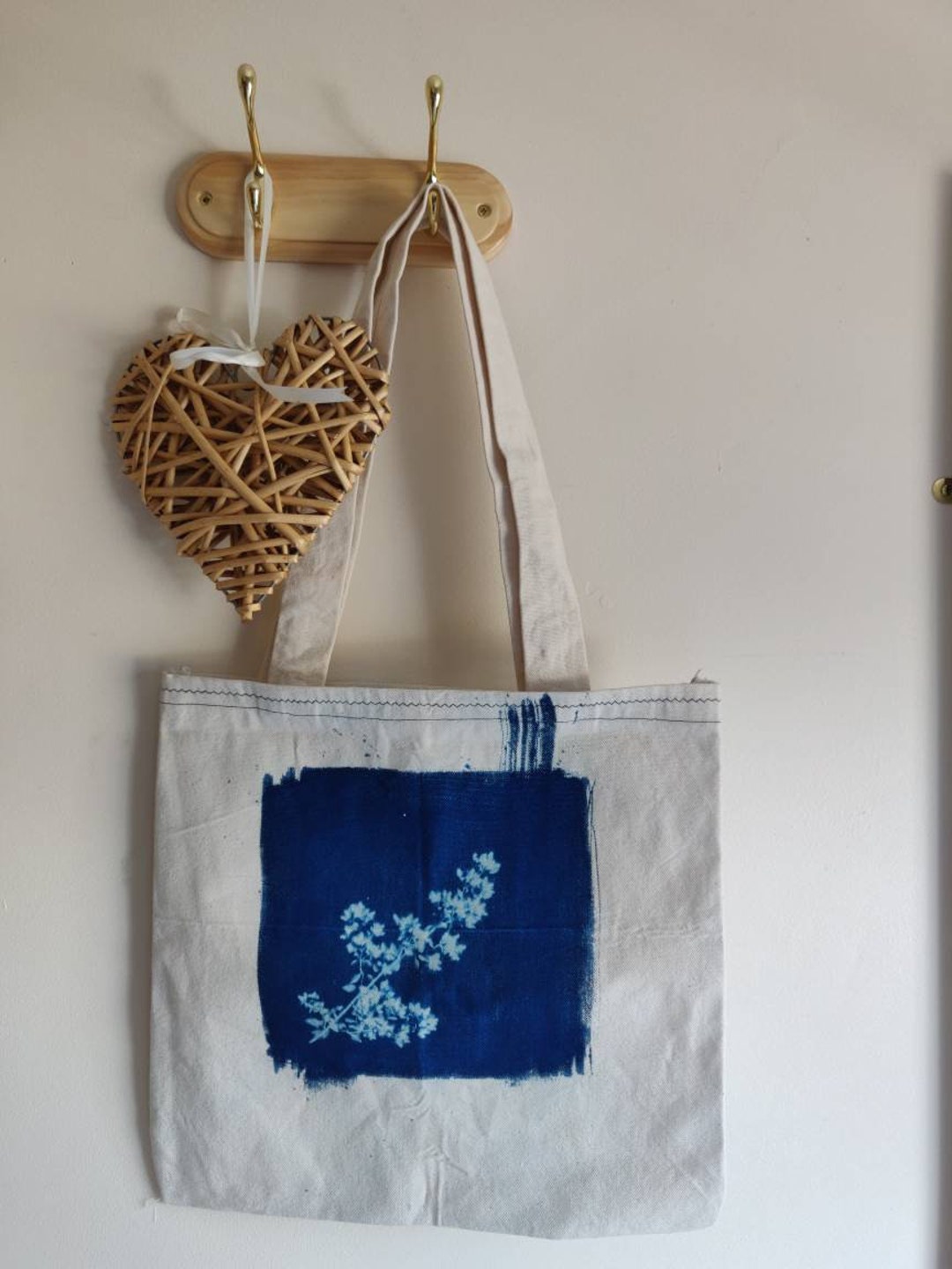 Handmade Cyanotype Tote - Etsy UK