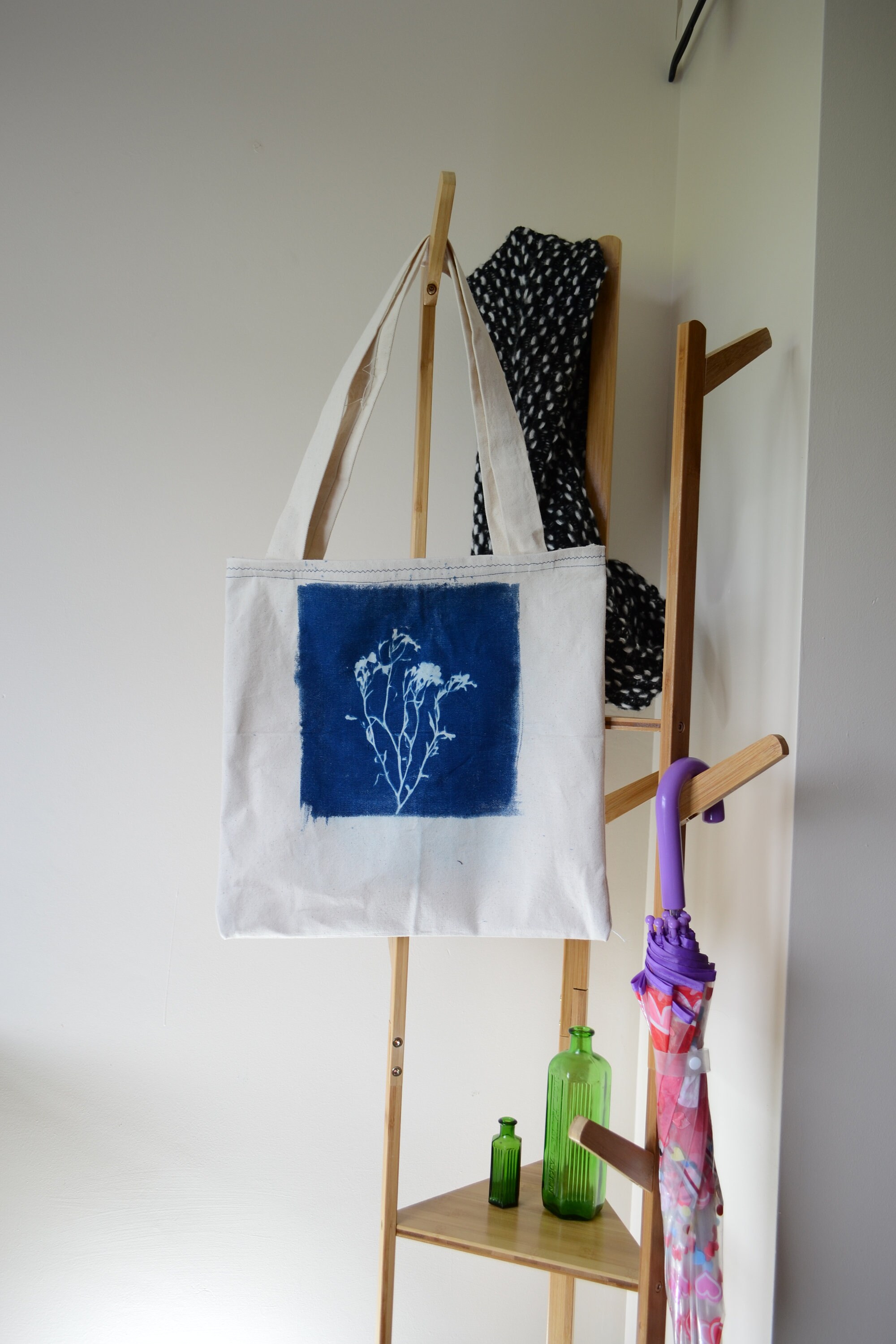 Handmade Cyanotype Tote - Etsy UK
