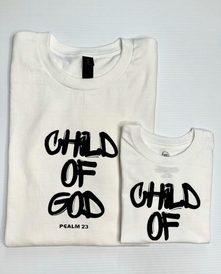 Child of God White and Black Cozy T-shirt - Etsy