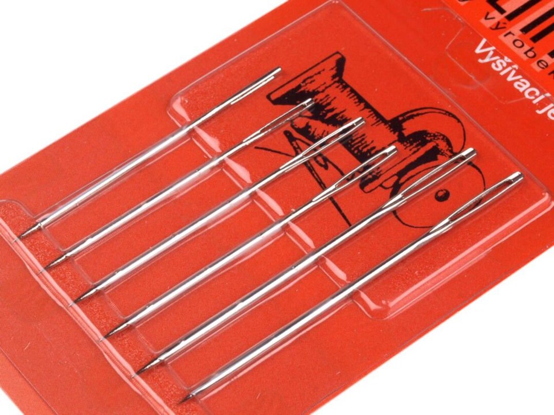 Hand Embroidery / Crewel Needles Galant, Sharp Point 6pc - Etsy