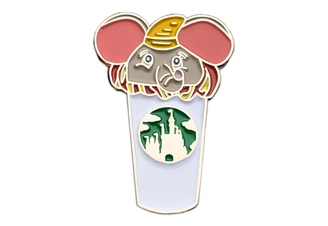 Dumbo Castle Coffee Cup Pin Dumbo Pins Elephant Pins Dumbo Movie - Etsy