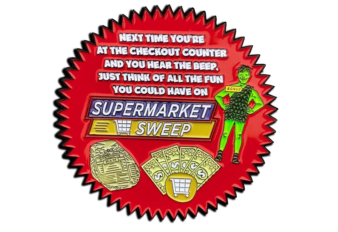 Supermarket Sweep Pin - Etsy