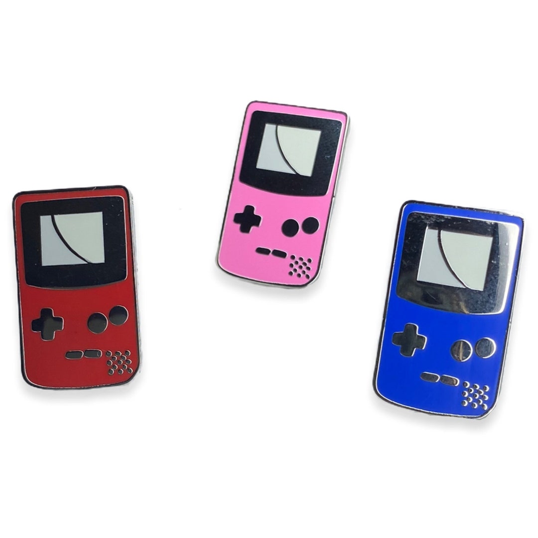 Handheld Game Enamel Pin | Gane Boy Pin | Video Game Pin| Mario Bros ...