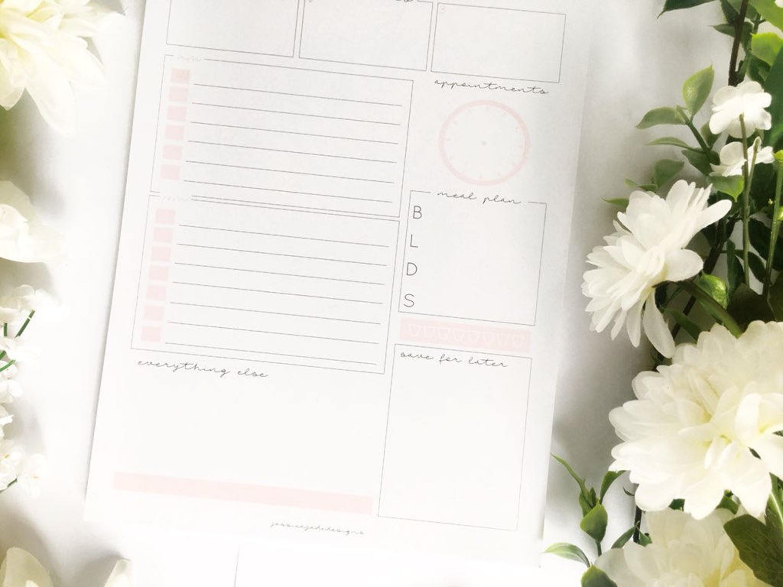 Today Desk Pad Daily Desk Planner A4 50 Sheets - Etsy