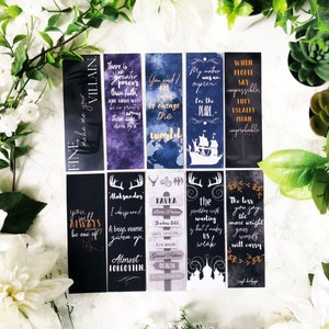 04. Grisha Verse Inspired Bookmarks - Options Available - Etsy