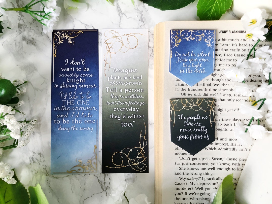 104. Cinderella is Dead and This Poison Heart Inspired Bookmarks ...