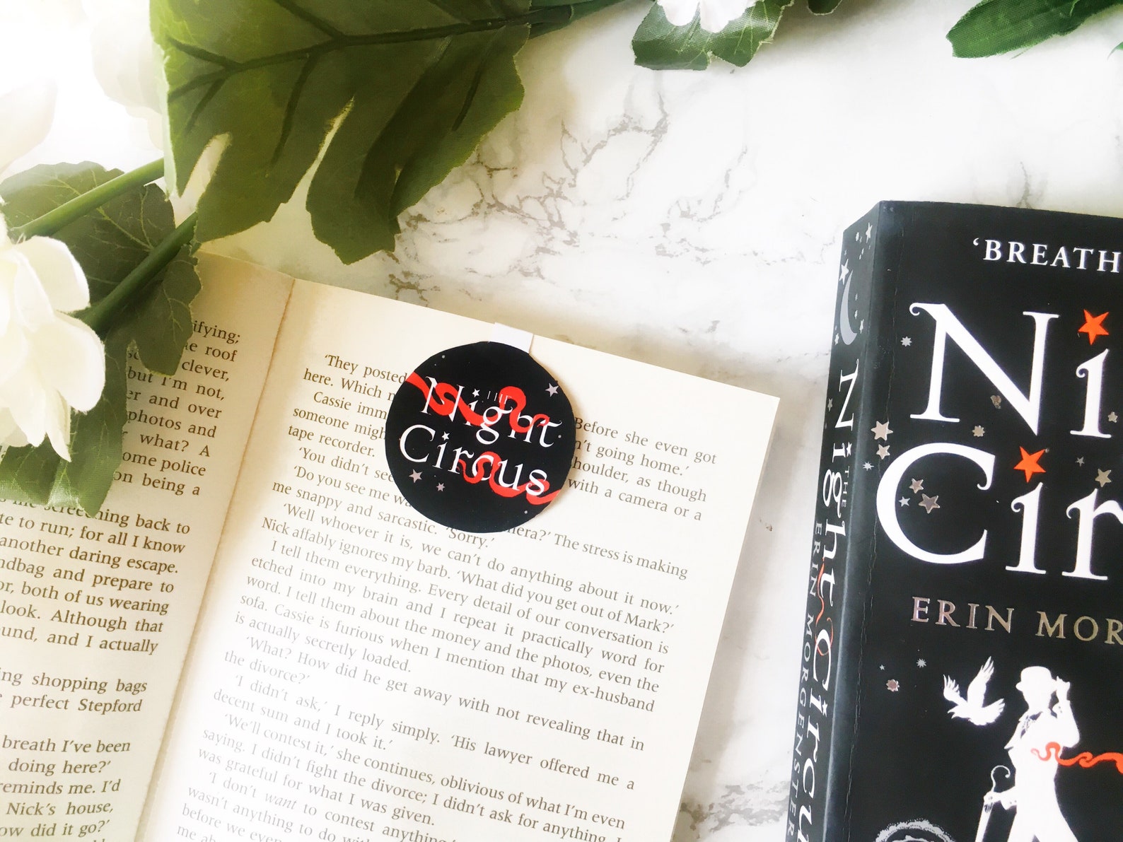 15. the Night Circus Inspired Bookmarks Options Available | Etsy