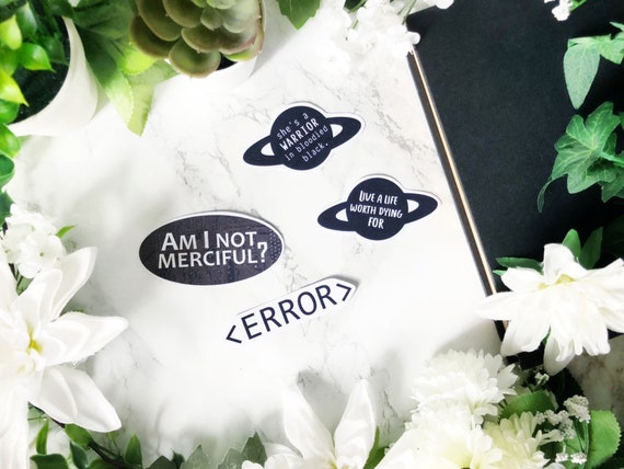 21. Illuminae Vinyl Stickers Options Available | Etsy