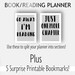 40 Page Book Planner Reading Planner Study Organiser Book - Etsy