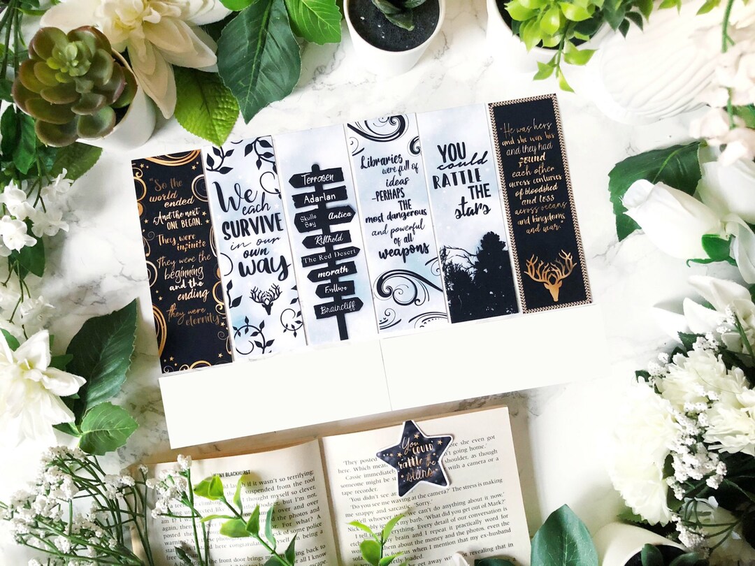 02. Tog Inspired Bookmarks Options Available - Etsy