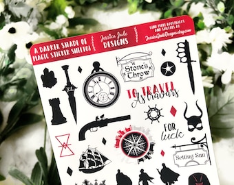 Red Rising Sticker Howler Omnis Vir Lupus - Etsy