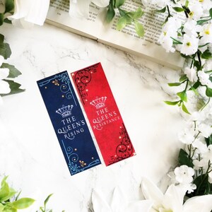 43. the Queens Rising & the Queens Resistance Inspired Bookmarks - Etsy