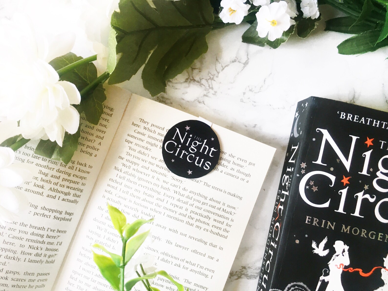 15. the Night Circus Inspired Bookmarks Options Available | Etsy