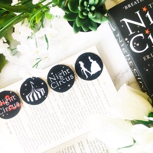 15. the Night Circus Inspired Bookmarks - Options Available - Etsy