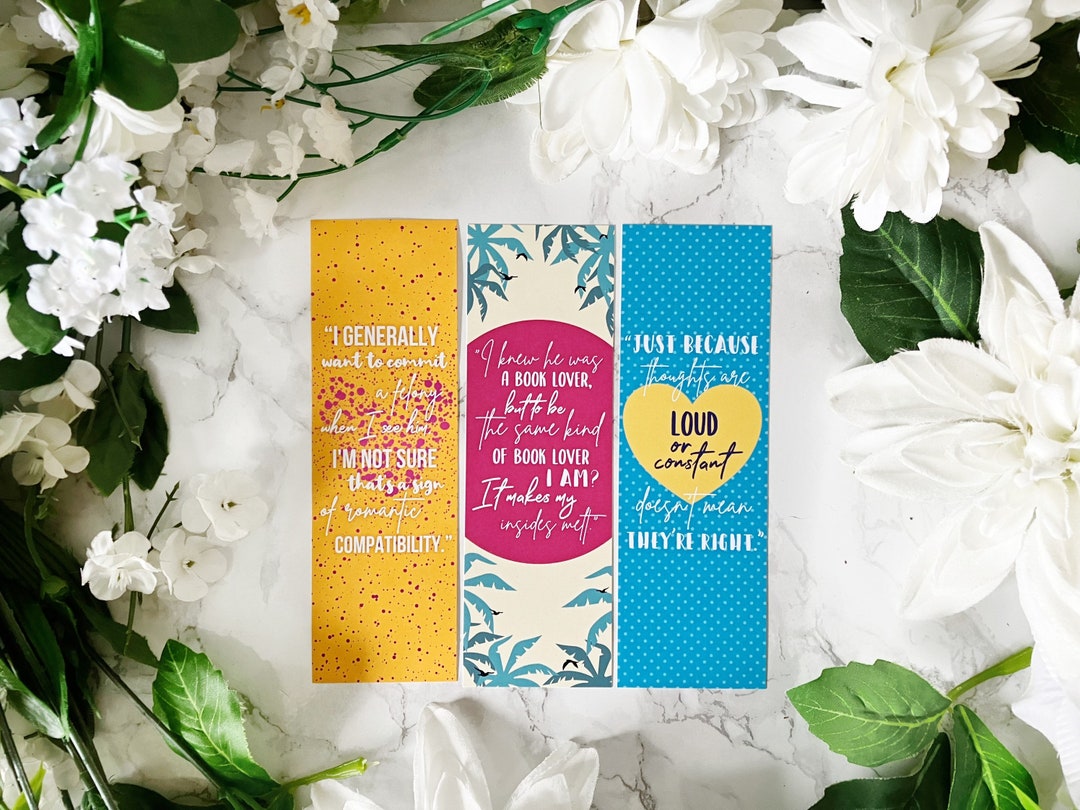 83. Christina Lauren Inspired Bookmarks | the Soulmate Equation, the ...