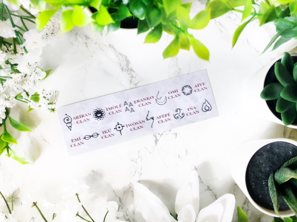 46. Children of Blood and Bone Bookmarks | Etsy