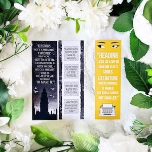 127. Babel an Arcane History and Yellowface Inspired Bookmarks - Etsy