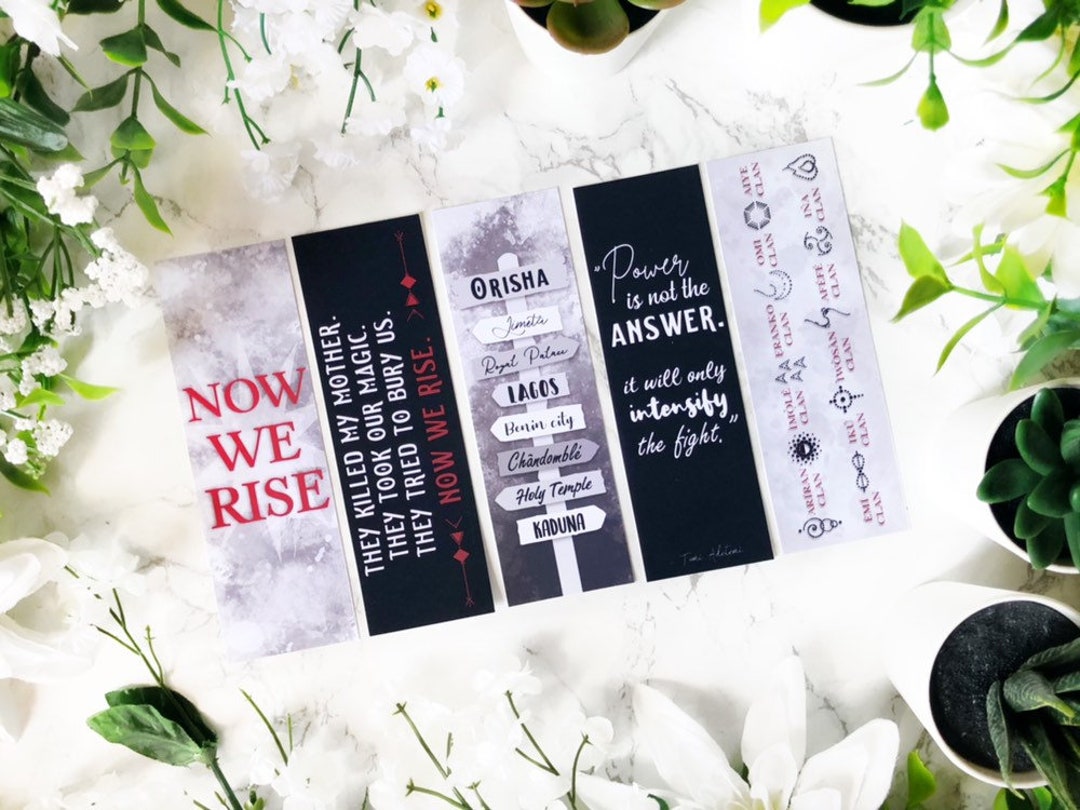 46. Children of Blood and Bone Bookmarks - Etsy