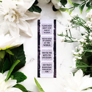 127. Babel an Arcane History and Yellowface Inspired Bookmarks - Etsy