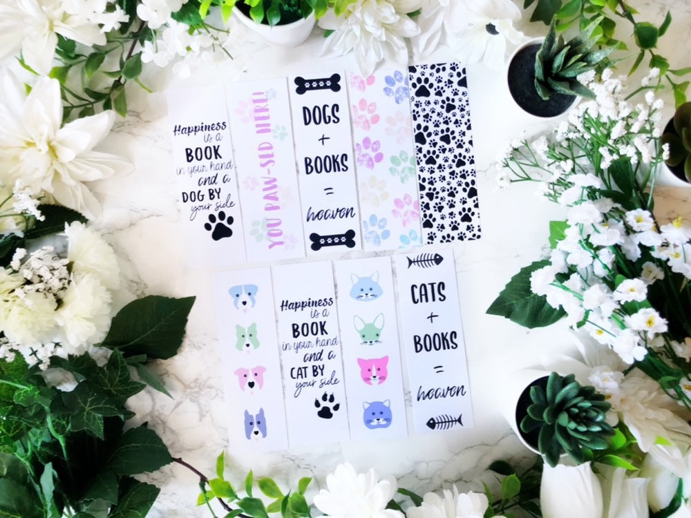 92. Dog Quote Bookmark Dog Lover Bookmark | Etsy