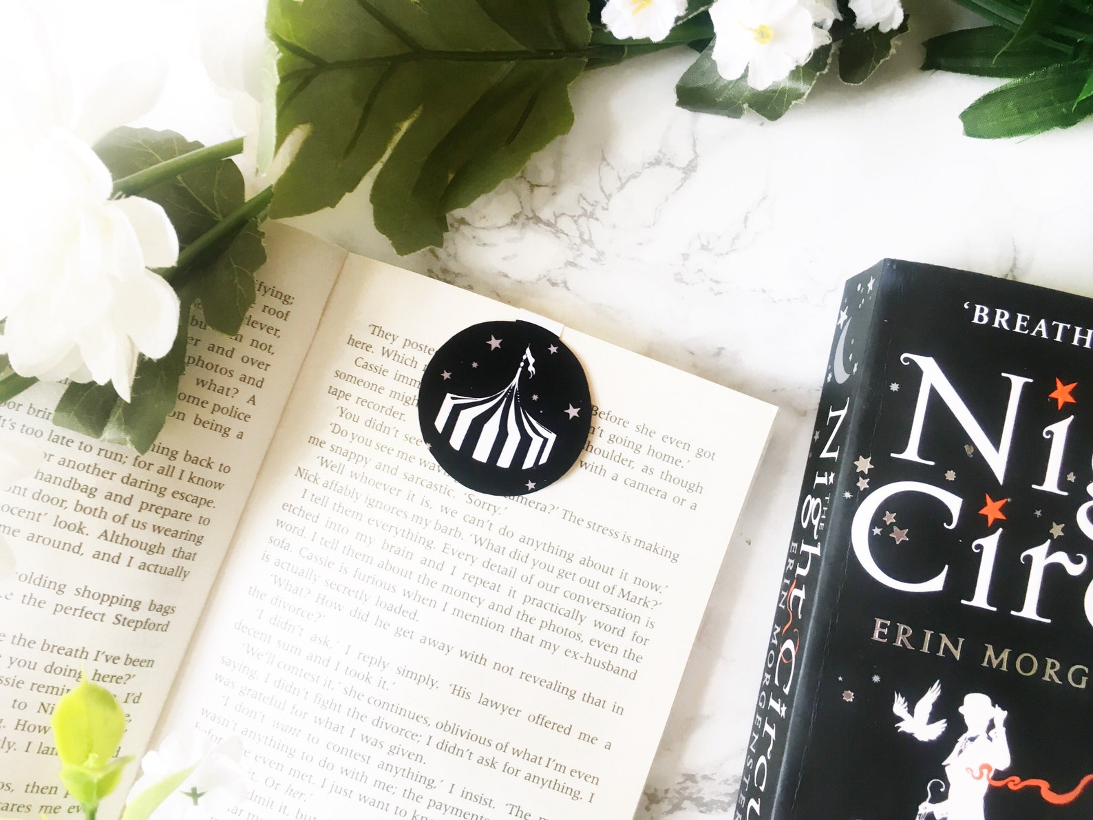 15. the Night Circus Inspired Bookmarks Options Available | Etsy