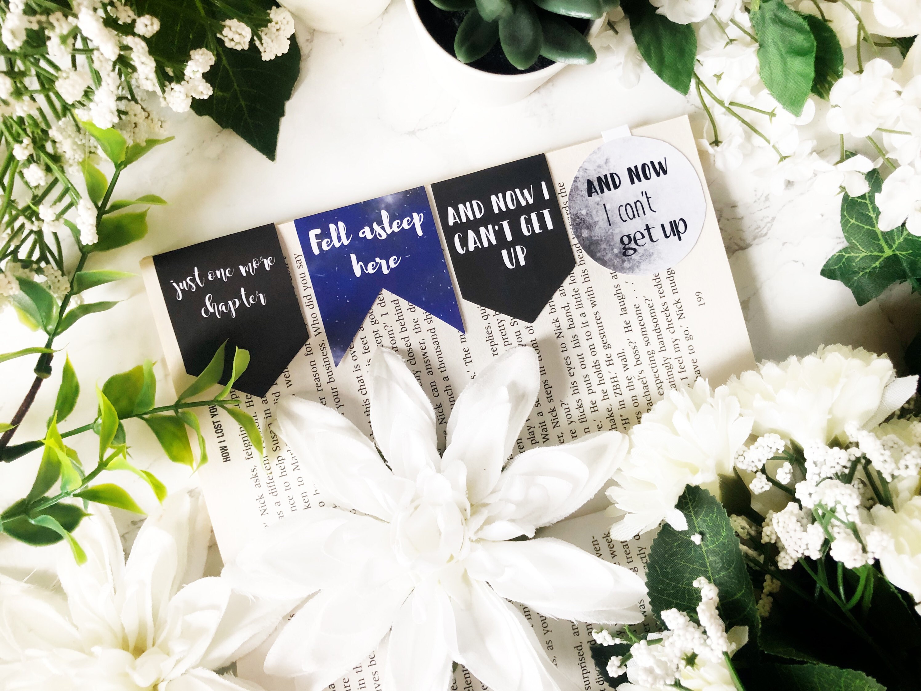 91. Magnetic Quote Bookmarks Options Available - Etsy