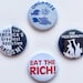 4 Leftist Badges Anti-racist Anti-capitalist Pin Button Set Vintage ...