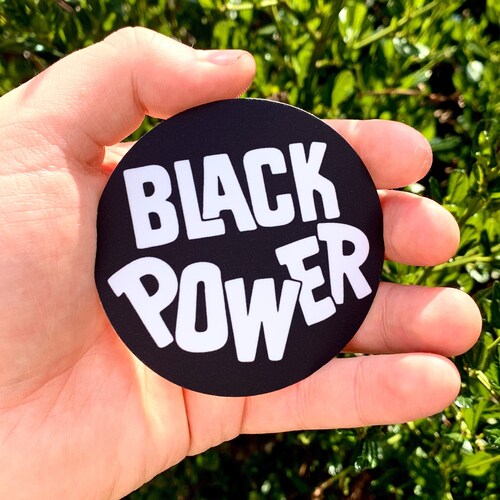 Fight Racism Sticker Anti-racist Black Power Vinyl Decal - Etsy
