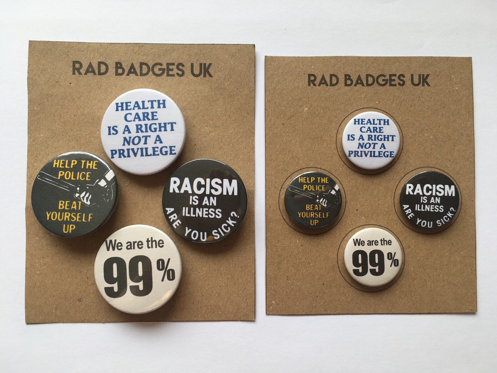 4 Vintage Remake Socialist Anti-racist Antifa Health Care - Etsy