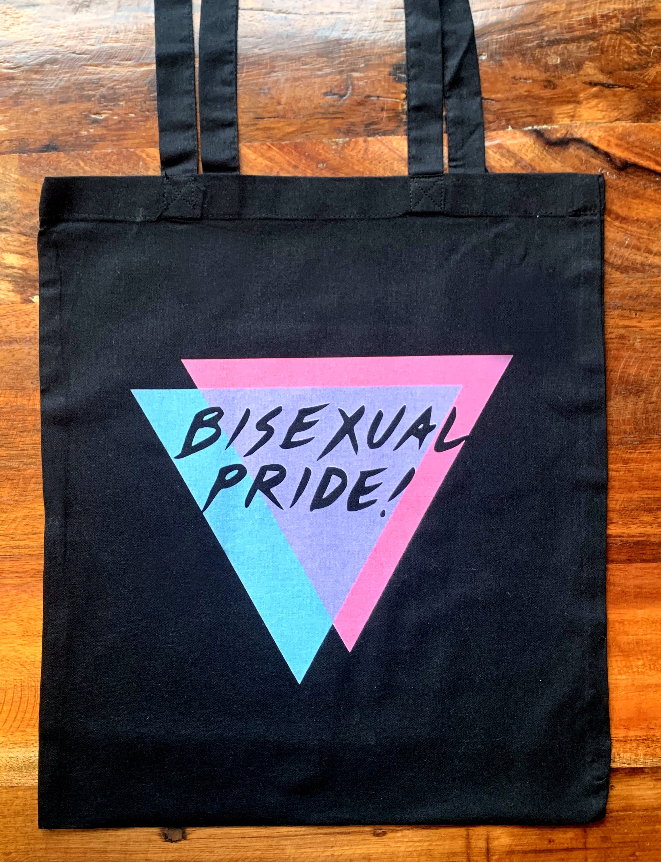 Bisexual Pride Tote Bag LGBTQ Bi Cotton Vintage Remake Retro - Etsy