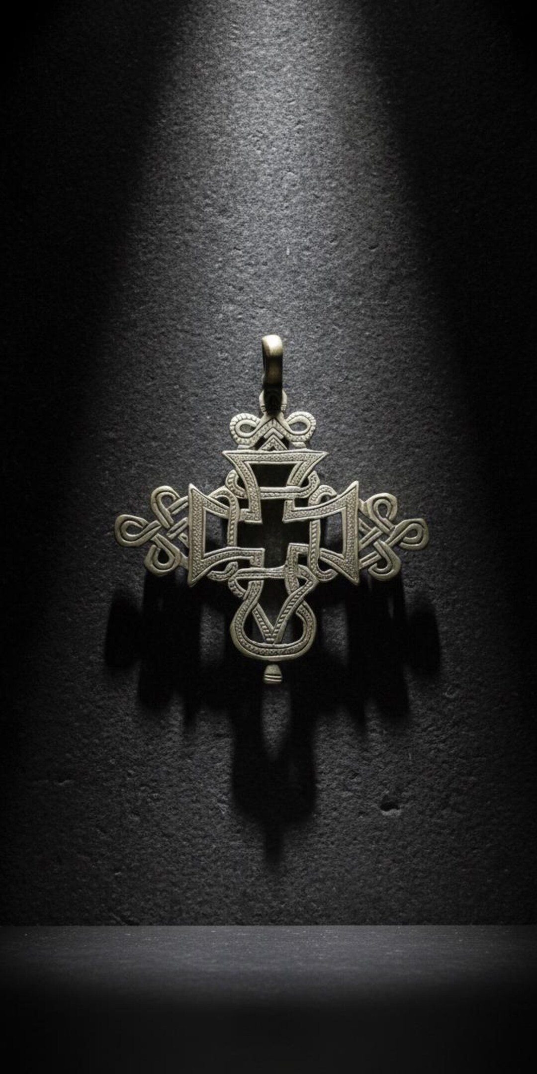 Ethiopian Coptic Cross Pendant, African Brass Charm - Etsy UK