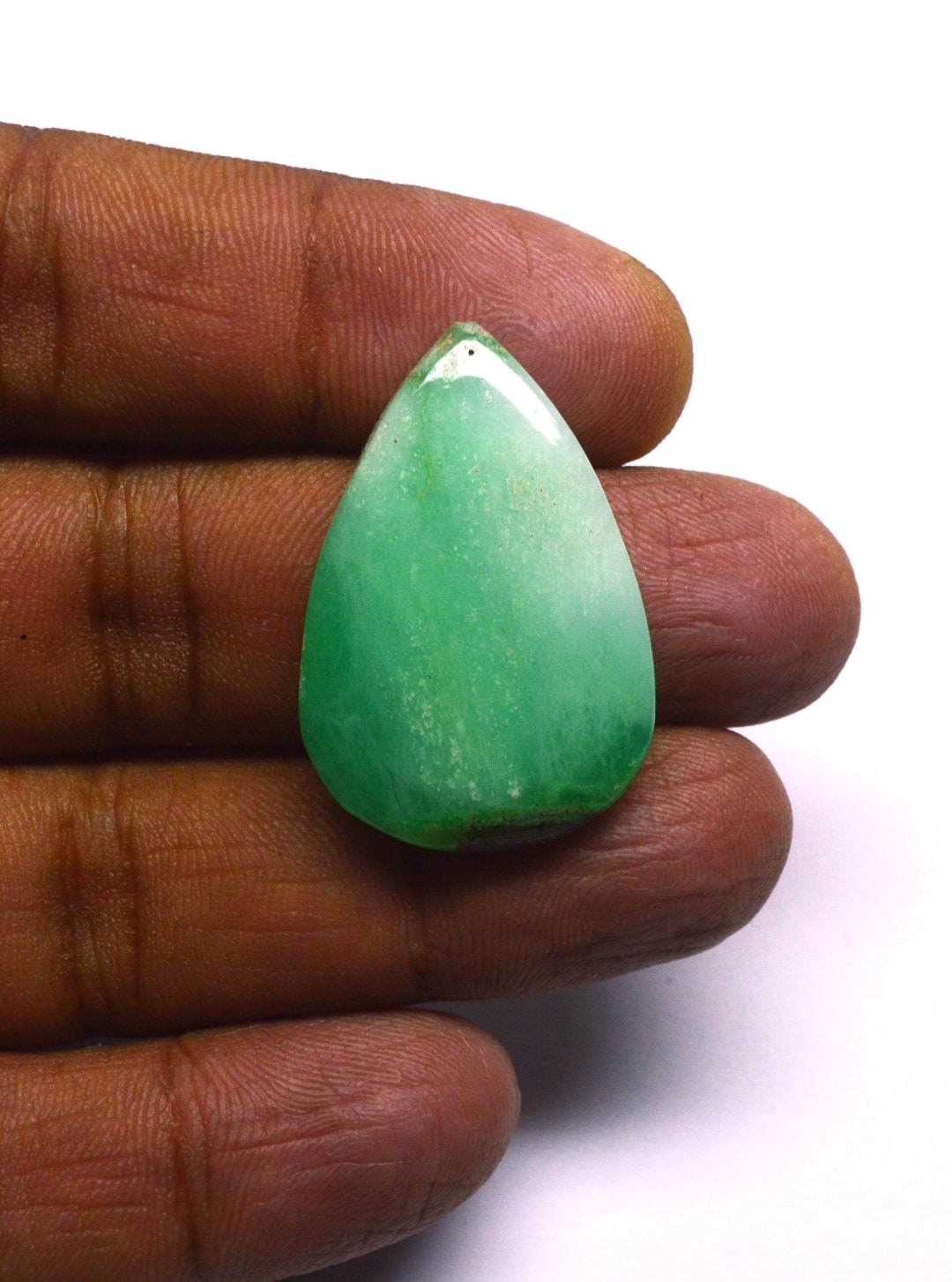 Tempting Awesome Quality Chrysoprase Gemstone, Hand Well Polished ...