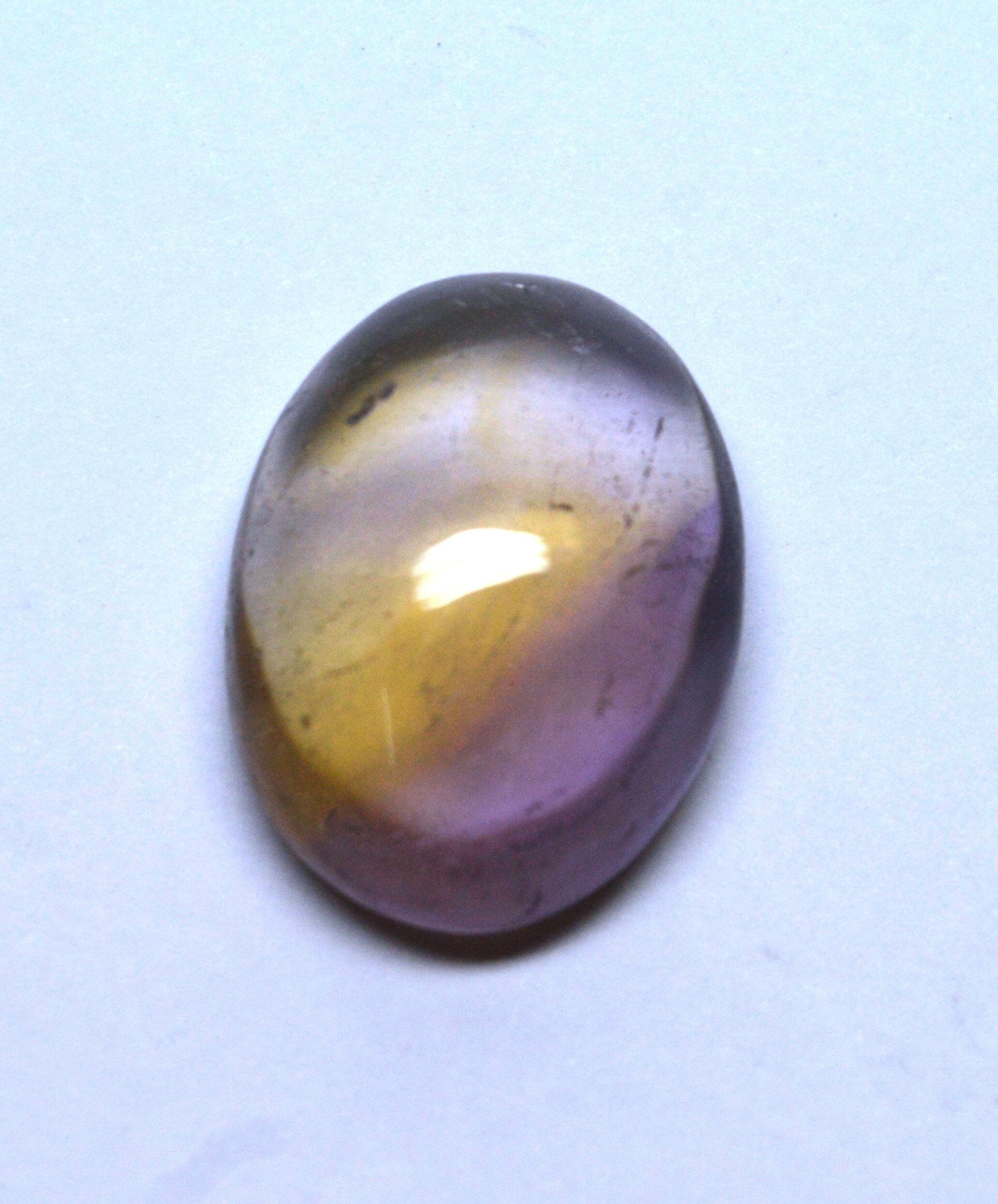 Ametrine NATURAL Ametrine Top Colors 24.carat Oval Cabochons | Etsy