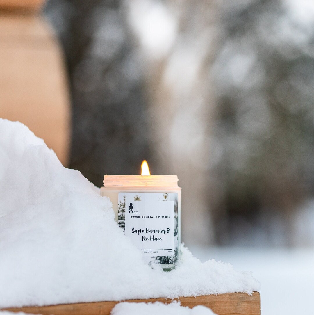 Balsam Fir White Pine, Soy Candle - Etsy