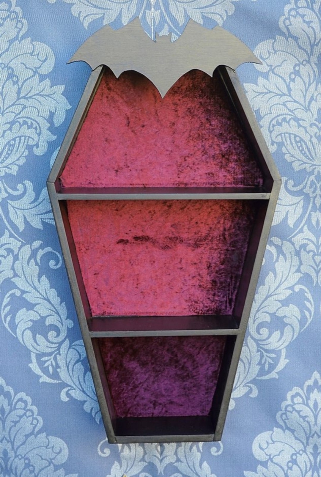 2FT Bat Coffin Shelf - Etsy