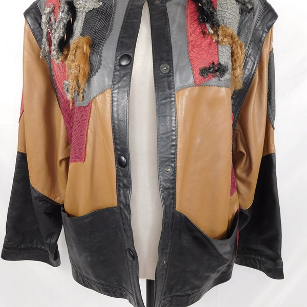 Leather Patchwork - Etsy