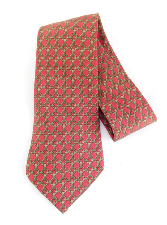 Hermes chain pattern tie - Gem