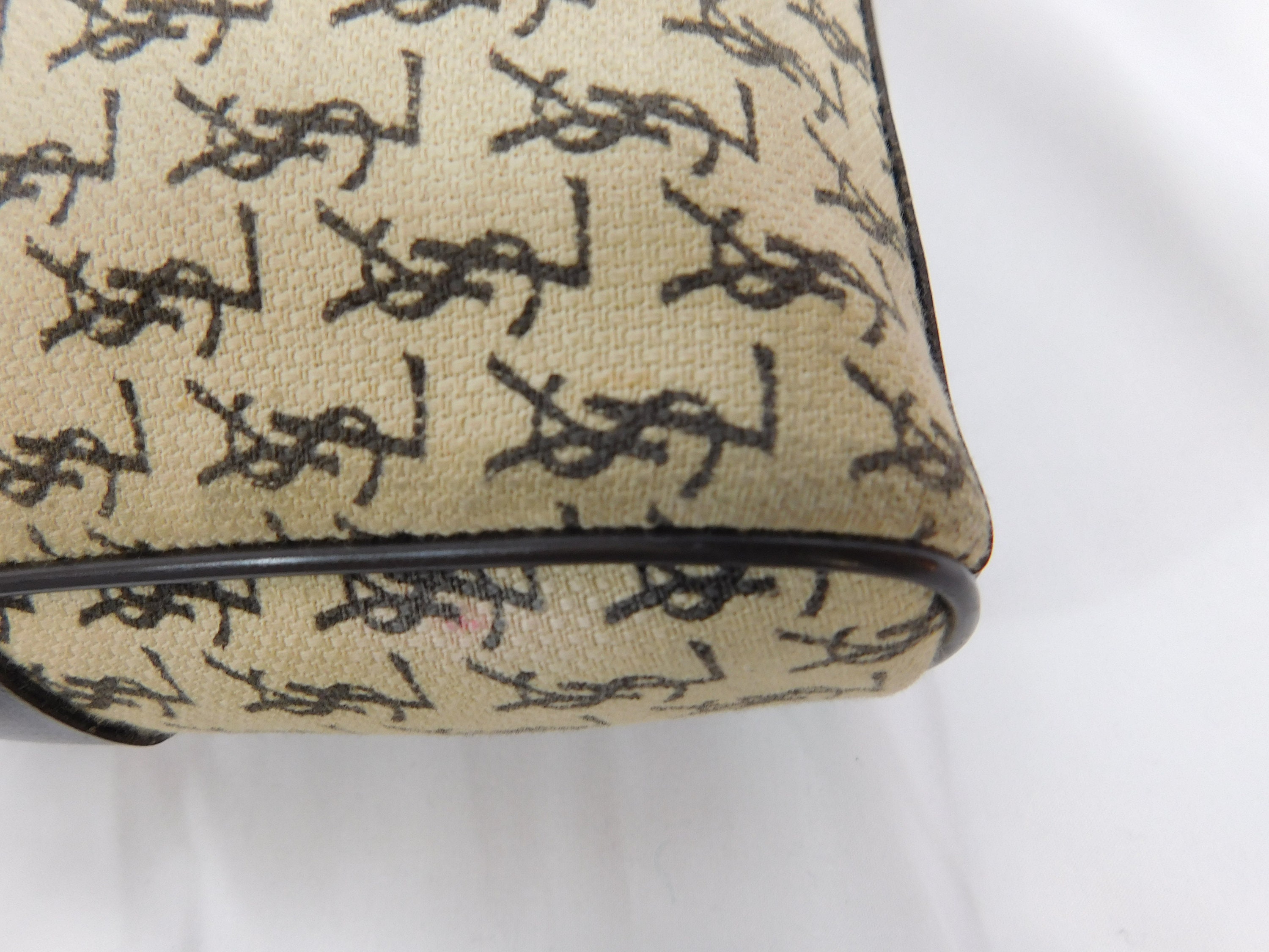 Rare Vintage YSL Canvas Monogram Clutch Cosmetic Pouch Bag Etsy Rare Vintage YSL Canvas Monogram Clutch Cosmetic Pouch Bag Etsy