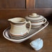 INCA WARE Set, Stripes, Serve, Creamer, Sugar, Dish, Breakfast ...